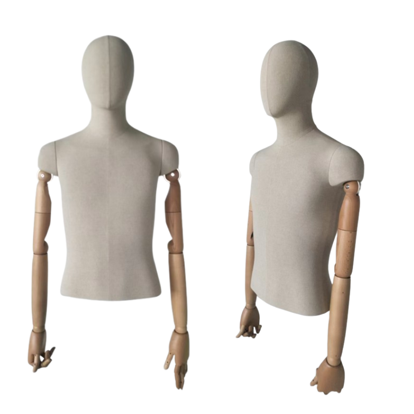 Male Torso Fixed Head – Melbourne Court Displays
