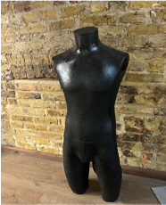 PTMT flannels black fabric torso male – Melbourne Court Displays